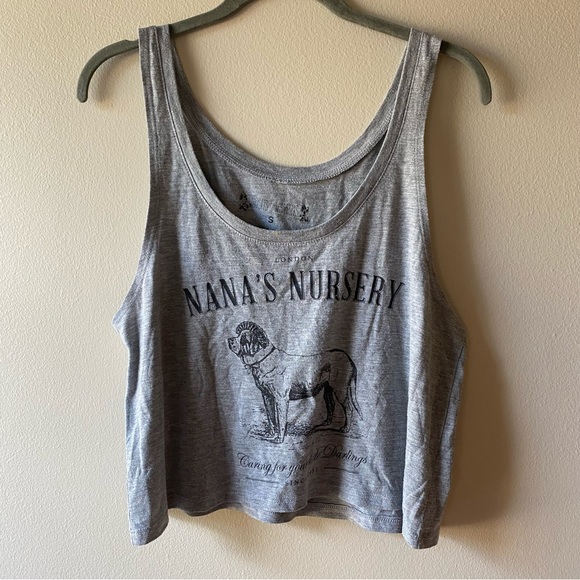 Disney | Tops | Rare Disney Peter Pan Grey Tank Top | Poshmark